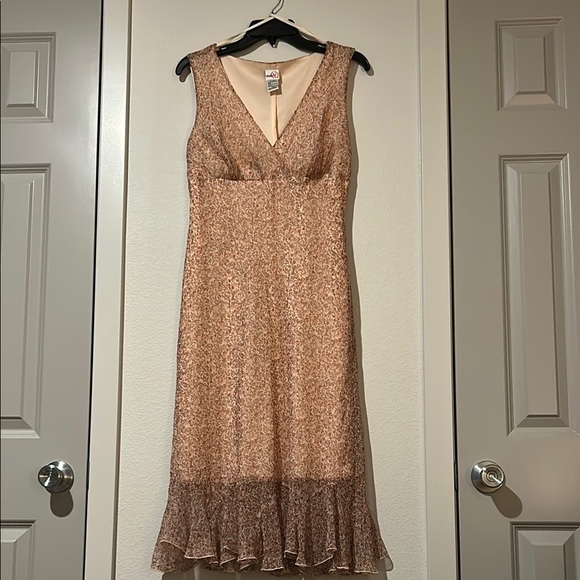 Studio Y | Dresses | Vintage Studio Y Floral Sleeveless Midi Dress ...